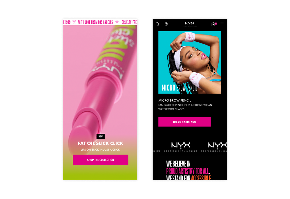 NYX Cosmetics | Milo Solutions